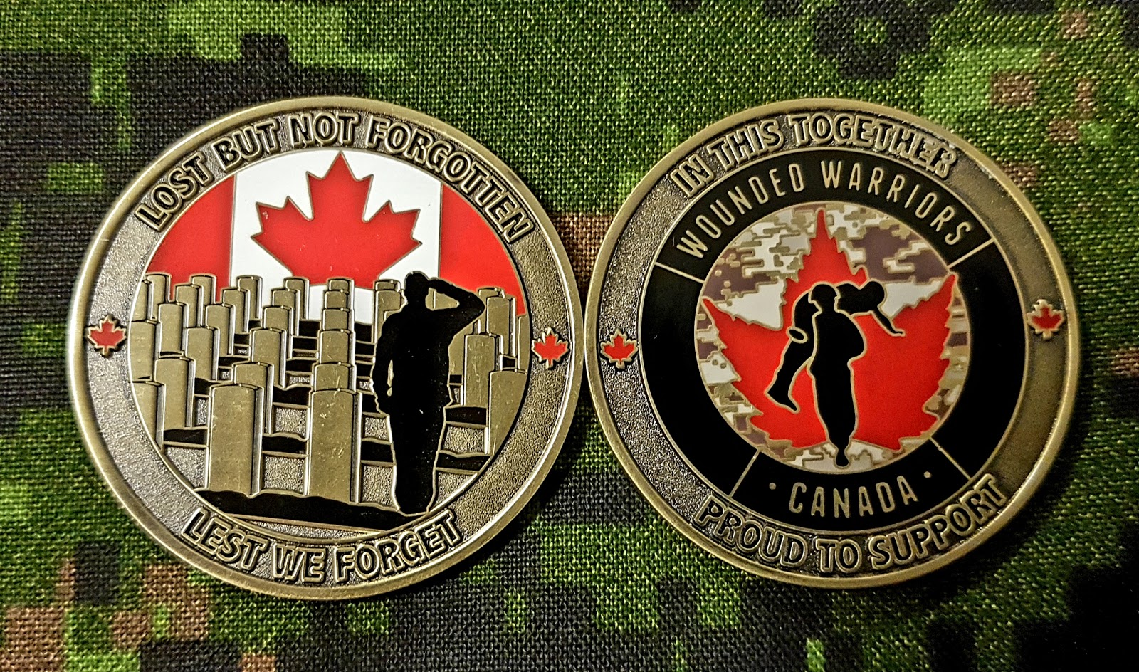 Remembrance Coin – Military Art